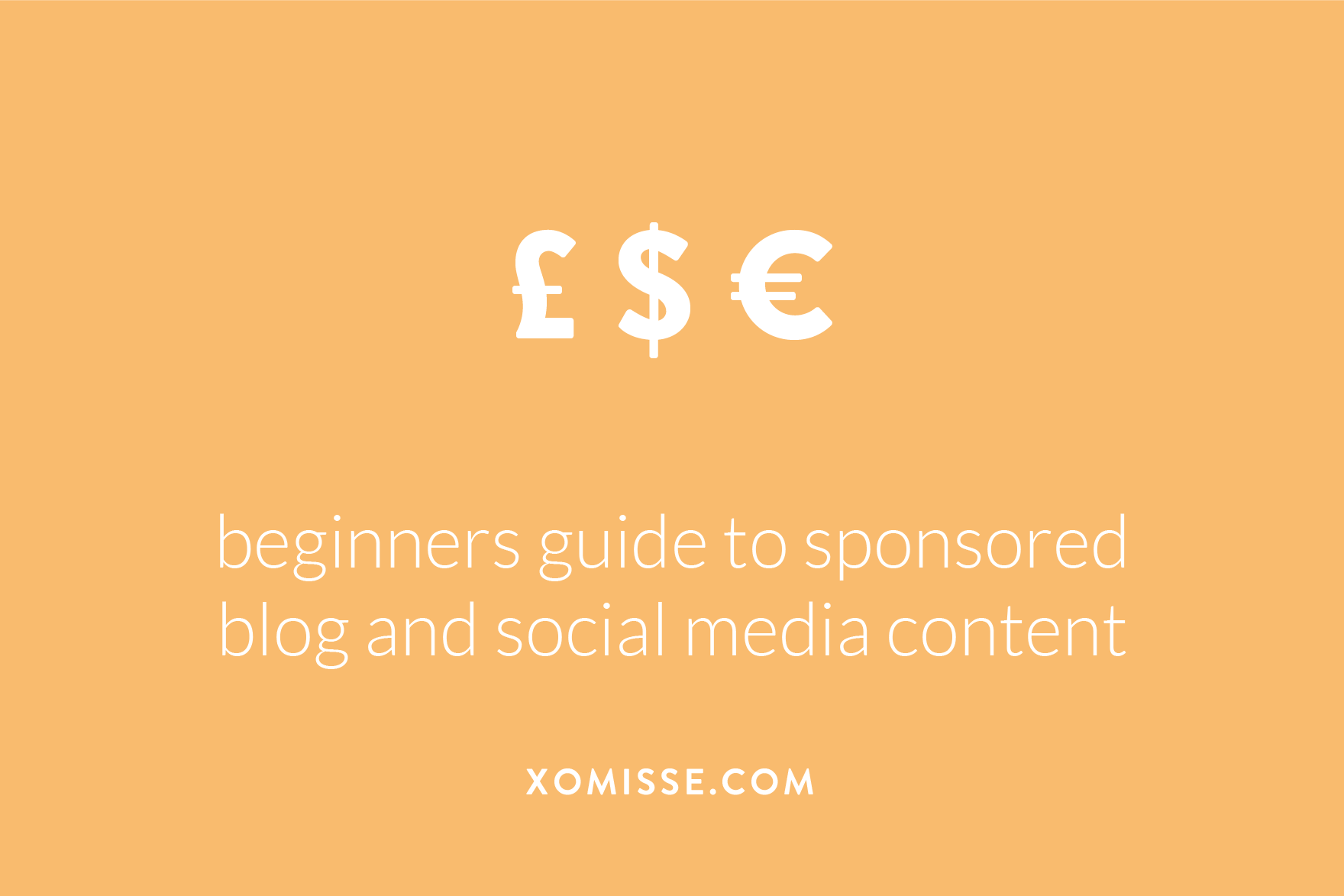 Sponsored Content - how to legally publish sponsored posts and how much ...