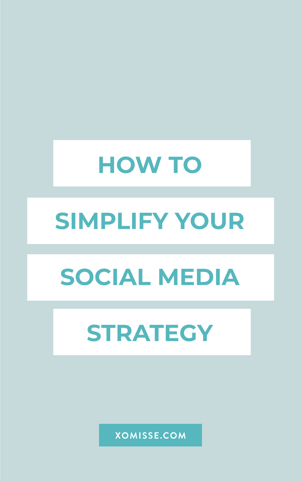 How to simplify your social strategy