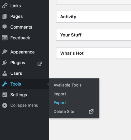 How to properly move from WordPress.com to self hosted WordPress.org