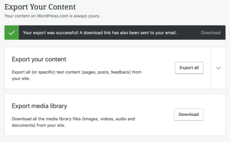 How to properly move from WordPress.com to self hosted WordPress.org