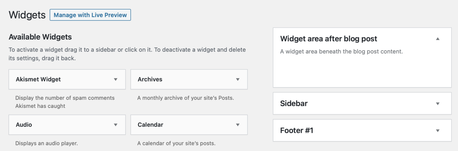 How To Add A Custom Widget Area Beneath Blog Posts In Wordpress