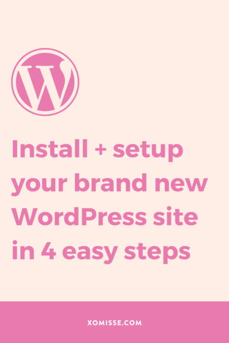How to install and setup self-hosted WordPress in 4 easy steps