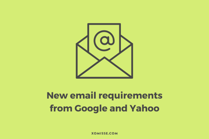 Send email newsletters? New requirements from Google and Yahoo!